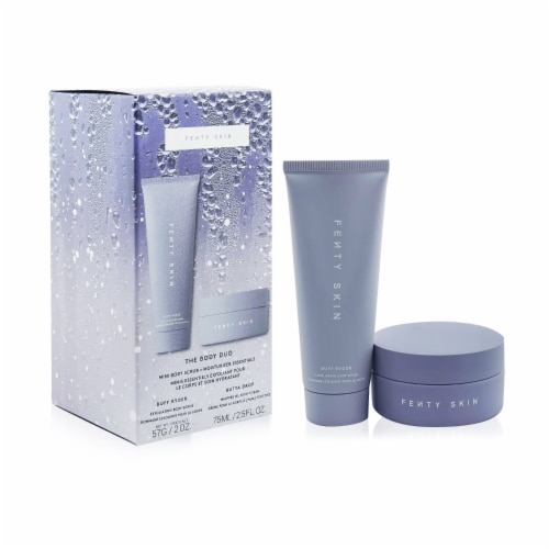 Fenty Beauty By Rihanna Fenty Skin The Body Duo Set Buff Ryder Exfoliating Body Scrub 57g