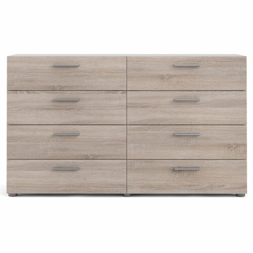 Tvilum Austin 8 Drawer Double Dresser in Truffle 1 Fred Meyer