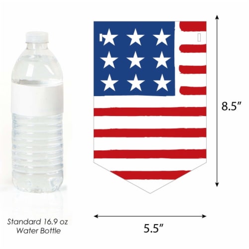 Big Dot Of Happiness Stars And Stripes Usa Patriotic Party Bunting