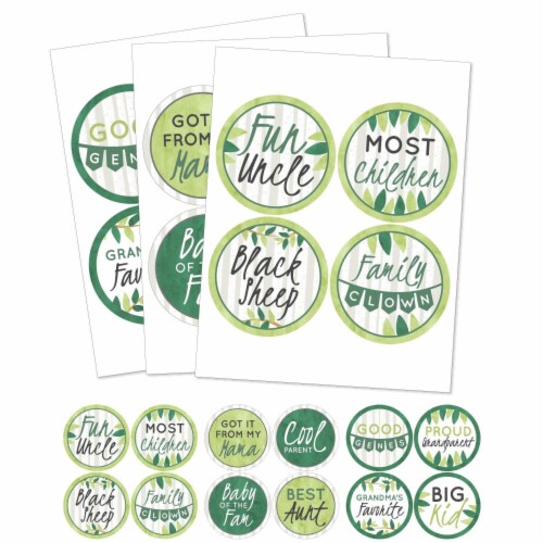 Big Dot of Happiness Family Tree Reunion - Gathering Name Tags Party ... Big Dot of Happiness Family Tree Reunion - Gathering Name Tags Party ...