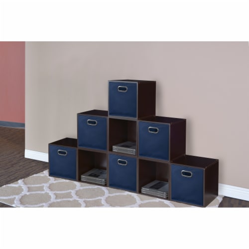 Niche Cubo Set Of 6 Foldable Fabric Storage Bins Blue 1 Kroger
