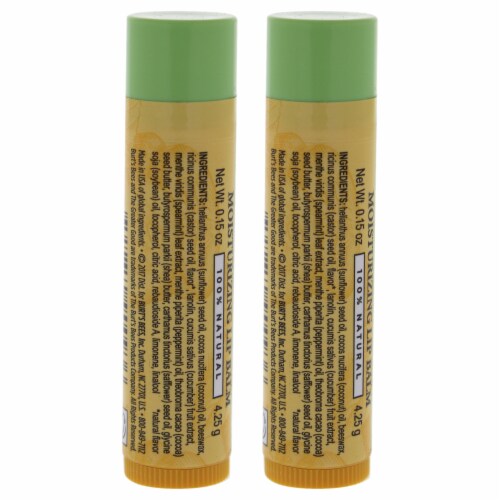 Cucumber Mint Moisturizing Lip Balm Pack Of 2 015 Oz Smiths Food And Drug