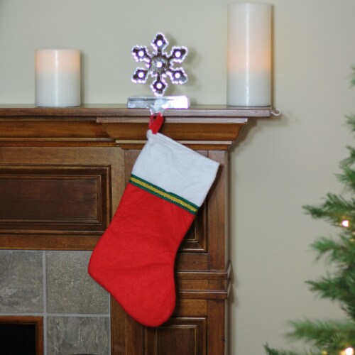 Northlight 16 25 Traditional Red And White Christmas Stocking With