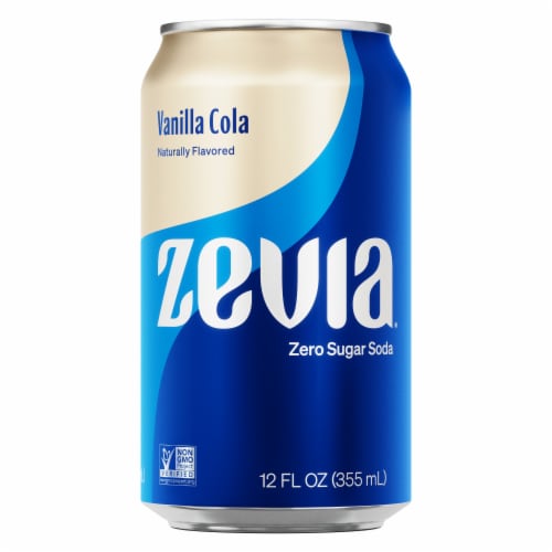 Zevia® Vanilla Cola Zero Sugar Soda Cans 6 Pk 12 Fl Oz Kroger