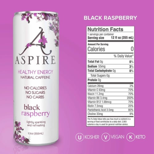 Aspire Healthy Energy Drinks Variety Pack, 12 Fluid Ounce (Pack Of 15 ... Aspire Healthy Energy Drinks Variety Pack, 12 Fluid Ounce (Pack Of 15 ...
