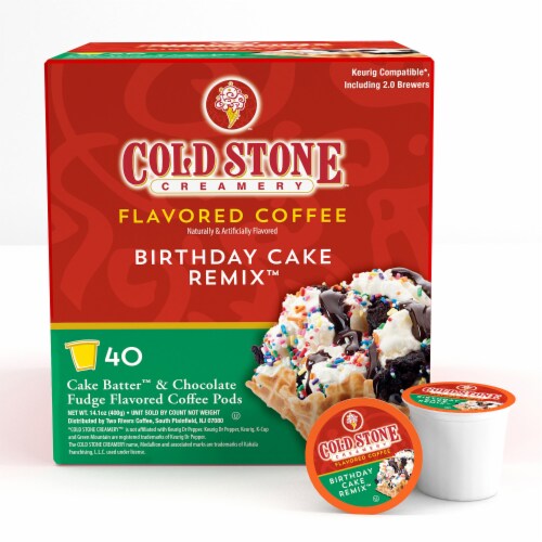 Cold Stone Creamery Ice Cream Flavored Coffee Pods Keurig Compatible