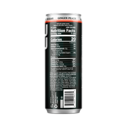 Machu Picchu Ginger Peach Energy Drink Can, 12 fl oz - Fred Meyer Machu Picchu Ginger Peach Energy Drink Can, 12 fl oz - Fred Meyer