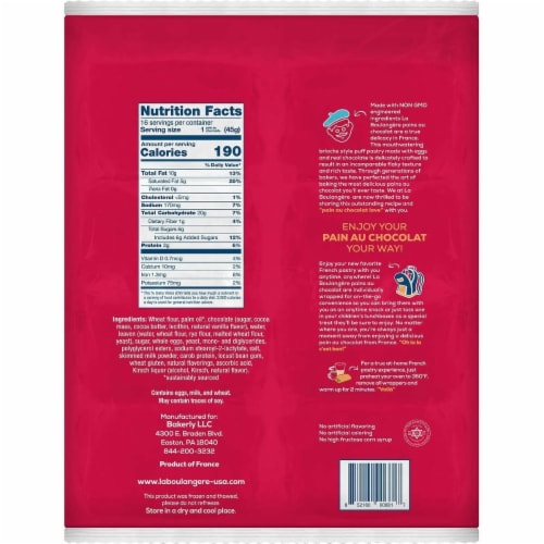 La Boulangere Pains Au Chocolat, 16 Count, 1 unit - Kroger La Boulangere Pains Au Chocolat, 16 Count, 1 unit - Kroger