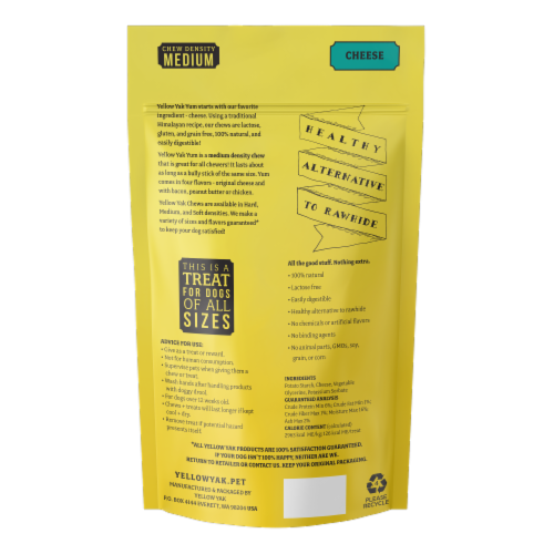 Yellow Yak® Cheese Dog Treats, 4.5 oz - Kroger Yellow Yak® Cheese Dog Treats, 4.5 oz - Kroger
