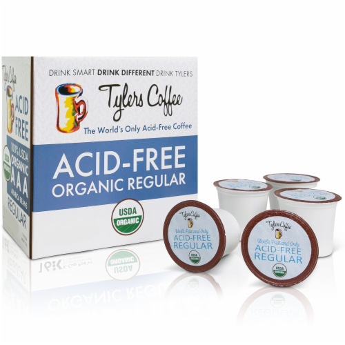 Tyler's Coffee No Acid Coffee Pods - 16 Pods of Caffeinated Coffee ... Tyler's Coffee No Acid Coffee Pods - 16 Pods of Caffeinated Coffee ...