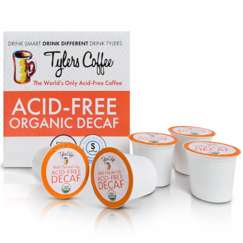Tyler's Coffee No Acid Coffee Pods - 16 Pods of Caffeinated Coffee ... Tyler's Coffee No Acid Coffee Pods - 16 Pods of Caffeinated Coffee ...