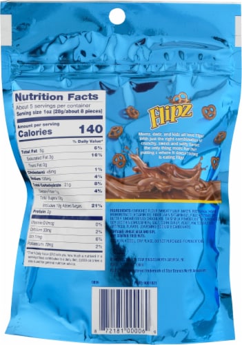 Flipz® Milk Chocolate Covered Pretzels, 5 oz - Kroger Flipz® Milk Chocolate Covered Pretzels, 5 oz - Kroger