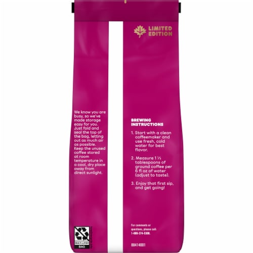 Dunkin'® Falling for Maple Ground Coffee, 11 oz - QFC Dunkin'® Falling for Maple Ground Coffee, 11 oz - QFC