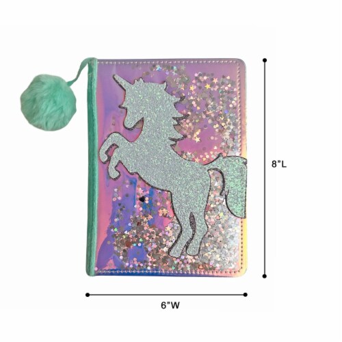 Wrapables Plush Journal, A5 Lined Notebook Diary, Sparkling Unicorn, 1 ... Wrapables Plush Journal, A5 Lined Notebook Diary, Sparkling Unicorn, 1 ...