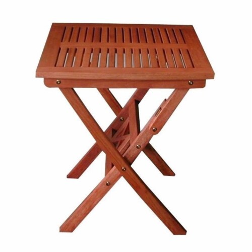 Outdoor Wood Folding Bistro Table Vifah 1 Fred Meyer