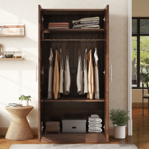 2 door armoire wardrobe store