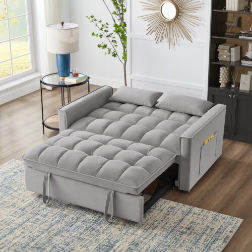 Loveseat sofa bed with storage store