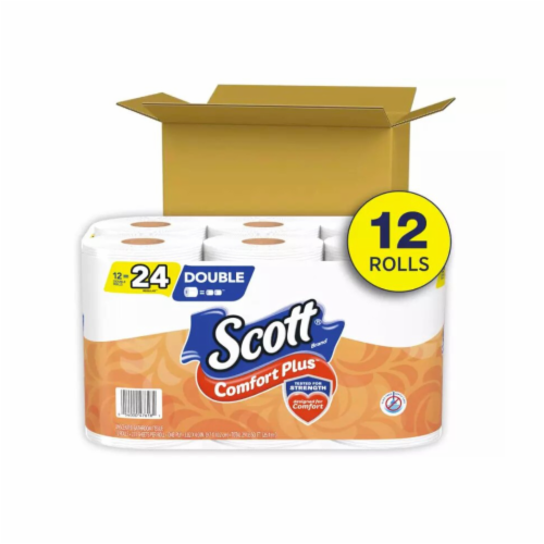 Scott toilet paper 12 rolls store