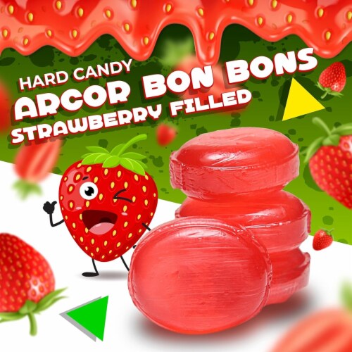 Arcor Strawberry Filled Bon Bons Hard Candy 1 Pounds Kroger