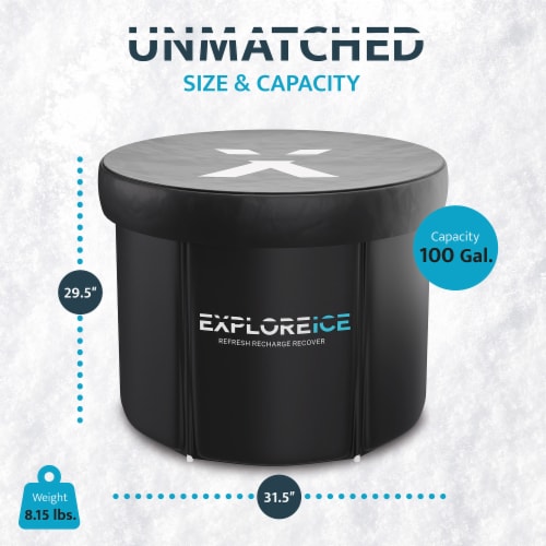 Explore Ice Bath Pro Max Extra Large Outdoor Athlete Cold Plunge Bath ... Explore Ice Bath Pro Max Extra Large Outdoor Athlete Cold Plunge Bath ...