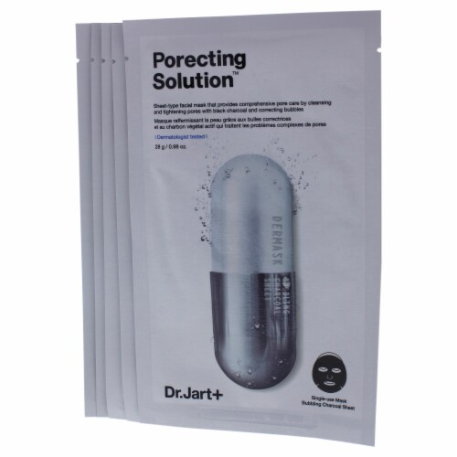Porecting Solution Sheet Mask by Dr. Jart+ for Unisex - 5 x 0.98 oz ... Porecting Solution Sheet Mask by Dr. Jart+ for Unisex - 5 x 0.98 oz ...