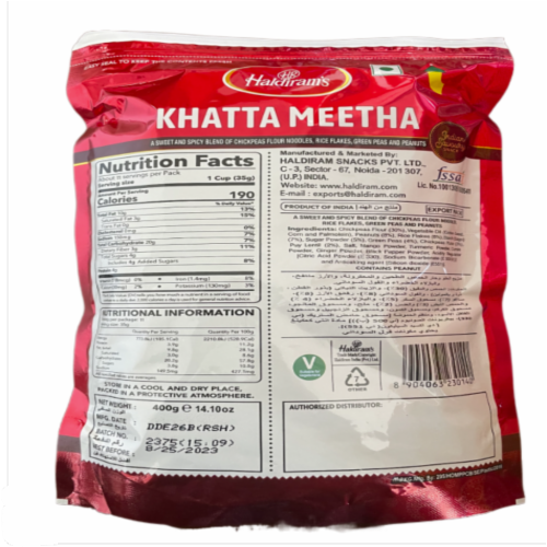 Haldiram's Khatta Meetha Snack, 14 oz - QFC Haldiram's Khatta Meetha Snack, 14 oz - QFC