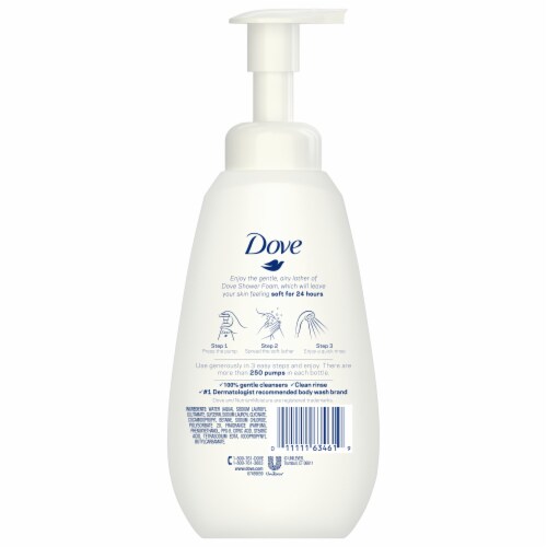 Dove Shower Foam Deep Moisture Foaming Body Wash 4 Count 54 Fl Oz