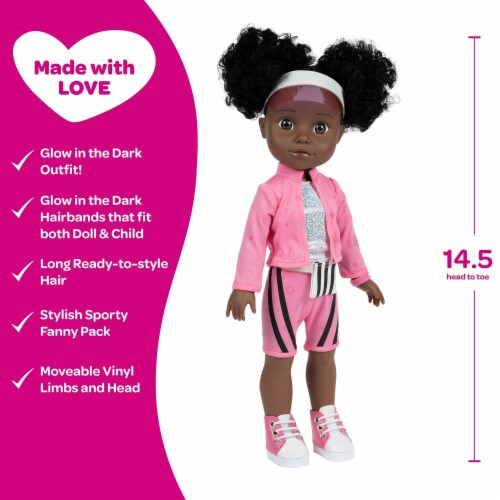 Adora Glow Girls Doll Set With Glow In The Dark Clothes And Accessories Serena 145 Inches Kroger