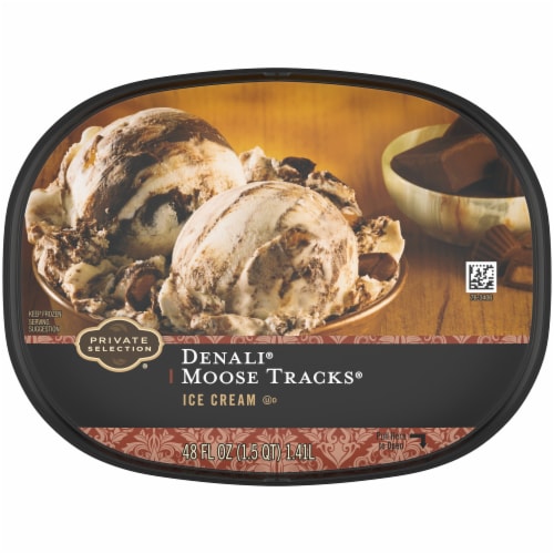 Private Selection® Denali® Moose Tracks® Ice Cream Tub 48 Oz Fred Meyer