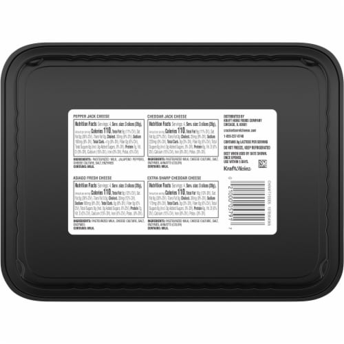 Cracker Barrel Cracker Cuts Variety Cheese Party Tray, 48 ct - Kroger Cracker Barrel Cracker Cuts Variety Cheese Party Tray, 48 ct - Kroger