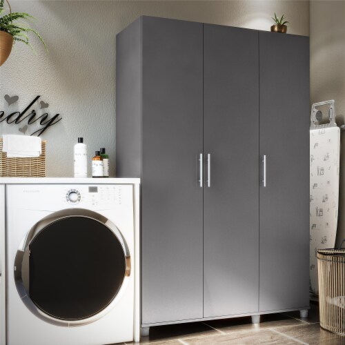 Graphite grey wardrobe store