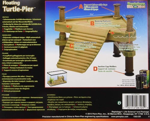 Penn Plax Reptology Floating Turtle Pier And Basking Platform Small