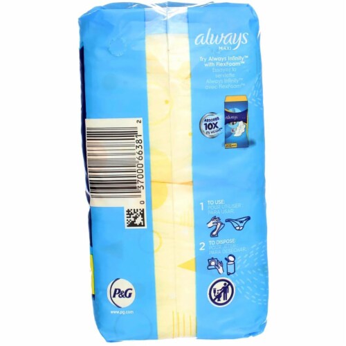 Always Maxi Size 1 Regular Absorbency Pads, 24 ct - Kroger Always Maxi Size 1 Regular Absorbency Pads, 24 ct - Kroger