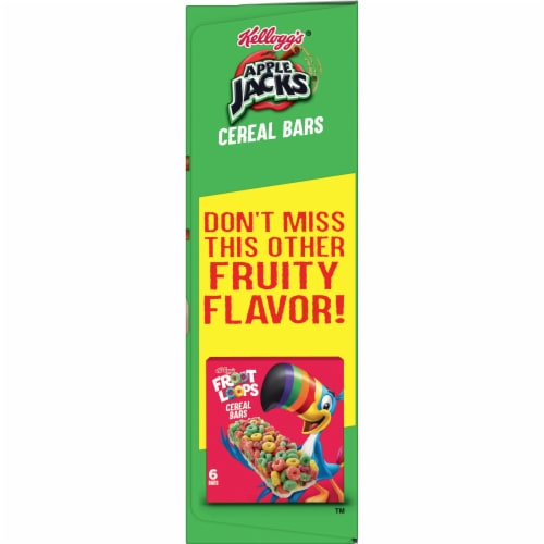 Kellogg's Apple Jacks Original Cereal Bars, 6 ct - Kroger Kellogg's Apple Jacks Original Cereal Bars, 6 ct - Kroger