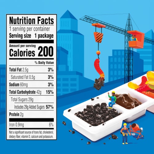 Lunchables Dirt Cake with Gummy Worms Dessert Snack Pack, 1.95 oz - Fry ... Lunchables Dirt Cake with Gummy Worms Dessert Snack Pack, 1.95 oz - Fry ...