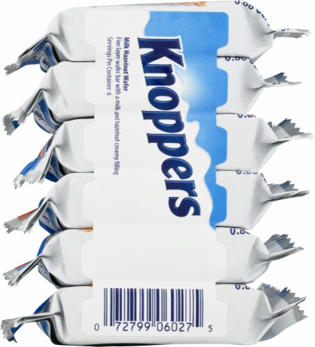 Storck® Knoppers® Cruspy Hazelnut Wafers, 6 pk - Kroger Storck® Knoppers® Cruspy Hazelnut Wafers, 6 pk - Kroger