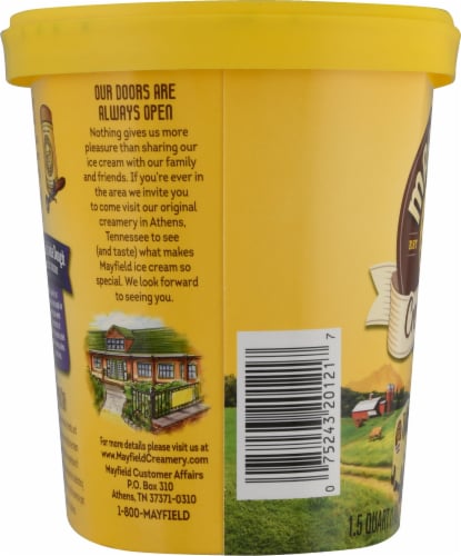 Mayfield Creamery Chocolate Chip Cookie Dough Ice Cream 1 5 Qt Pick