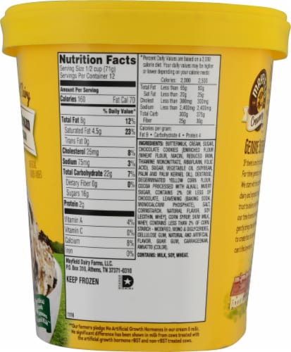 Mayfield Creamery Cookies And Cream Ice Cream Tub 1 5 Qt Kroger