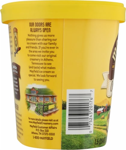 Mayfield Creamery Chocolate Ice Cream 1 5 Quart Ralphs