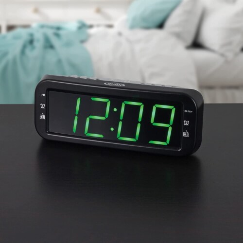 Jensen Jcr 206 Clock Radio Digital Am Fm Dual Alarm 1 Each Kroger