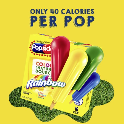 Popsicle® Rainbow Ice Pops 18 Ct Ralphs
