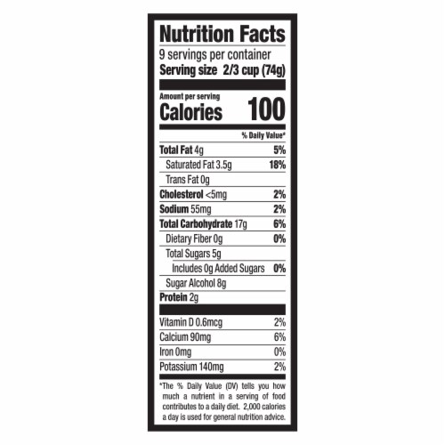 Breyers No Sugar Added Vanilla Frozen Dairy Dessert Tub 48 Oz Harris