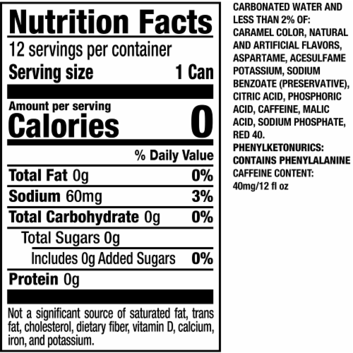 Dr Pepper® Cherry Zero Sugar Soda Cans, 12 pk / 12 fl oz - Fry’s Food ... Dr Pepper® Cherry Zero Sugar Soda Cans, 12 pk / 12 fl oz - Fry’s Food ...