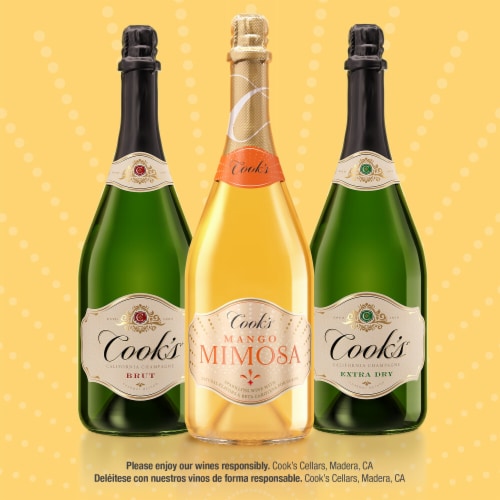 Cook's Mango Mimosa California Sparkling White Wine, 750 ml - QFC Cook's Mango Mimosa California Sparkling White Wine, 750 ml - QFC