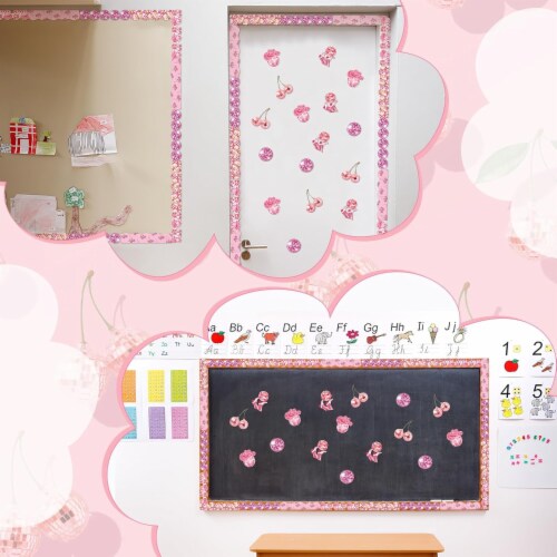 80 Pcs 91.8 ft Pink Disco Classroom Bulletin Board, 80 Pieces - Kroger 80 Pcs 91.8 ft Pink Disco Classroom Bulletin Board, 80 Pieces - Kroger