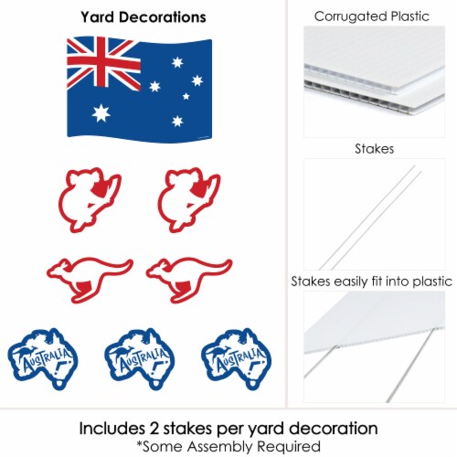 Big Dot Of Happiness Australia Day Outdoor Lawn Decor Gday Mate