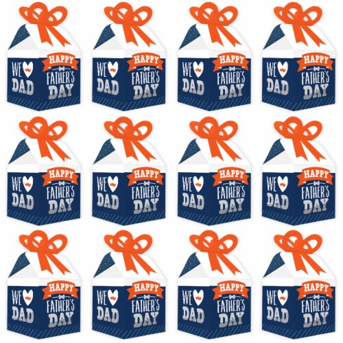 Big Dot Of Happiness Happy Fathers Day Square Favor T Box Love Dad