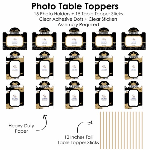 Big Dot Of Happiness Hoco Dance Homecoming Party Centerpiece Sticks