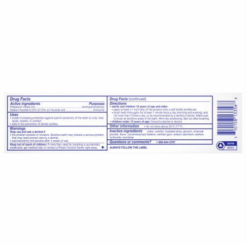 Sensodyne Natural White Whitening Toothpaste Charcoal Toothpaste, 3 pk ... Sensodyne Natural White Whitening Toothpaste Charcoal Toothpaste, 3 pk ...