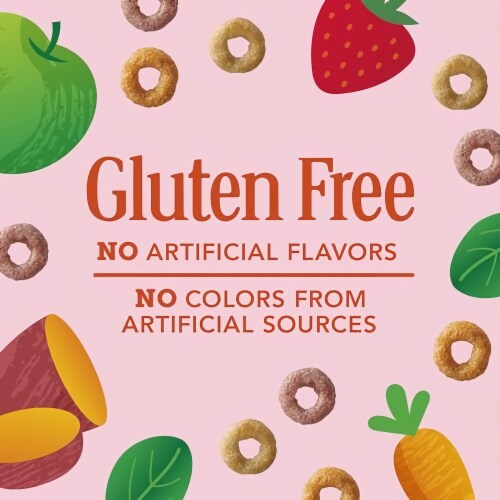 Cheerios Veggie Blends Strawberry Apple Breakfast Cereal 106 Oz Pack Of 24 24 Pack Pick ‘n